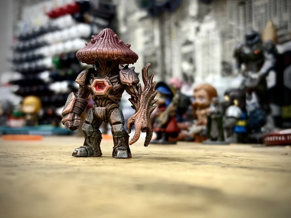 Myconid Spore stone Warden | Myconid Golem str dnd - Free 3D Print ...