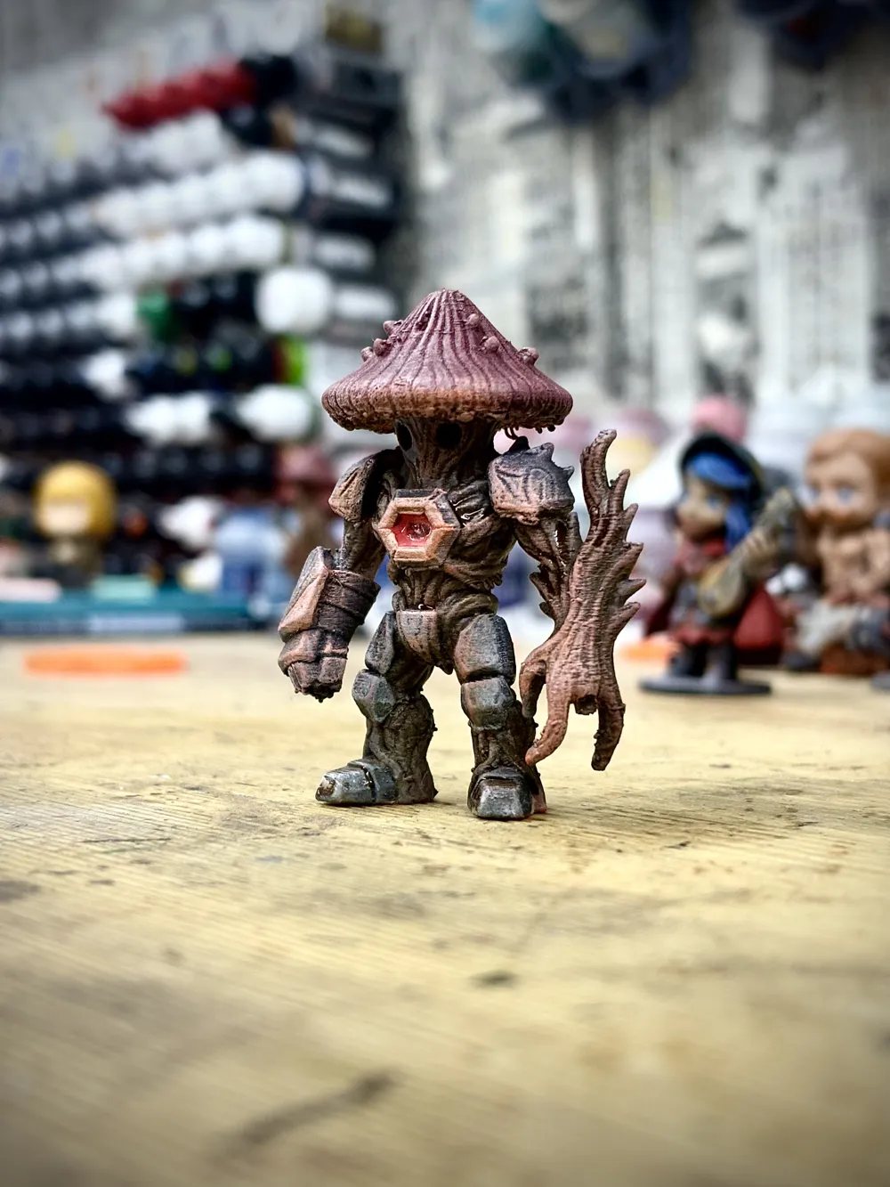 Myconid Spore stone Warden | Myconid Golem str dnd by Redsing_ART ...
