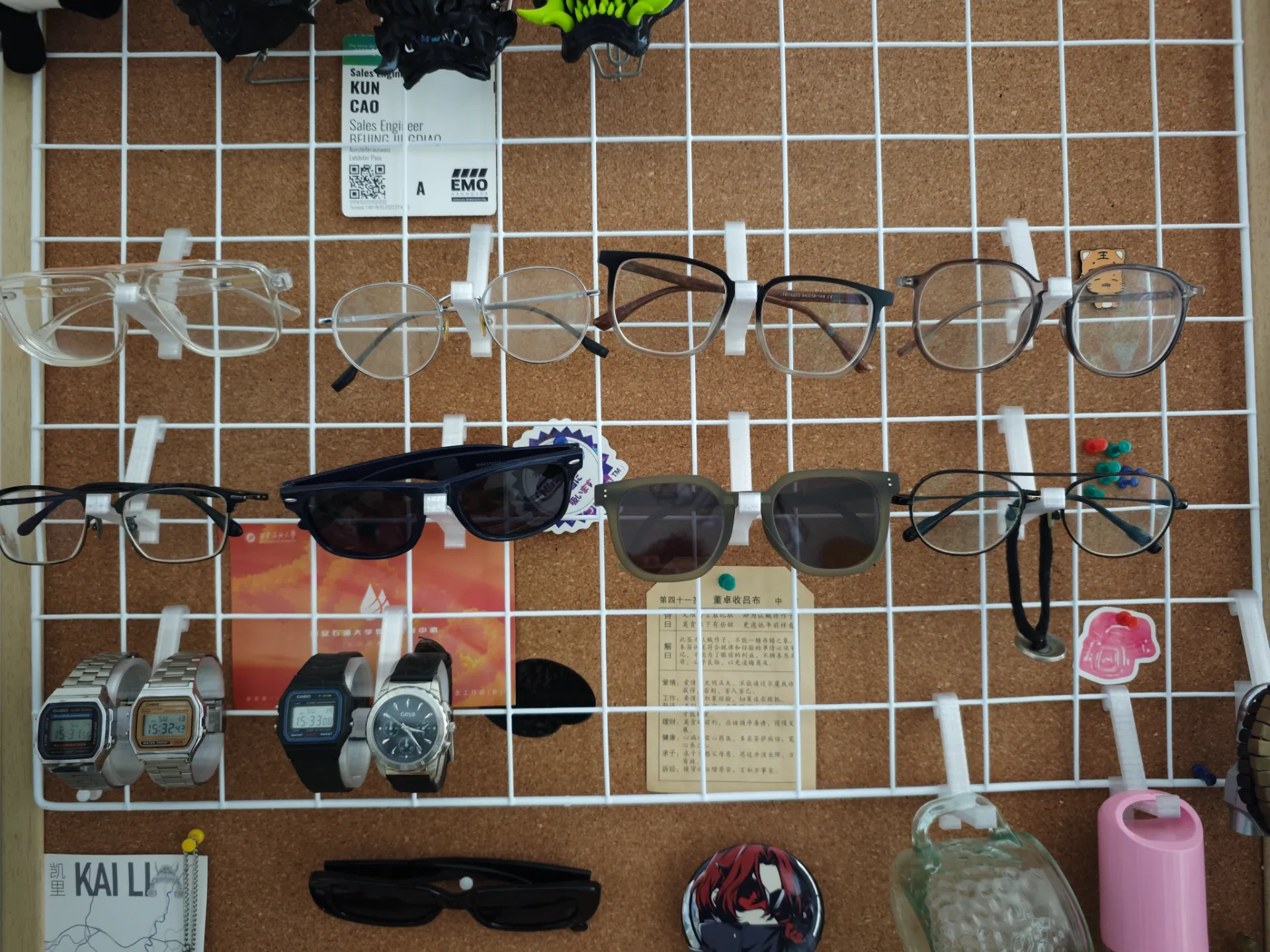 Grid Shelf Hooks by c729985301 MakerWorld: Download Free 3D Models