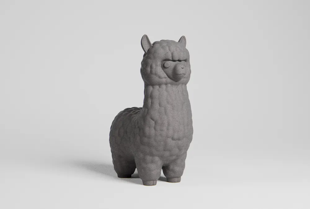 Mini Cute Alpaca Figurine by Onur - MakerWorld