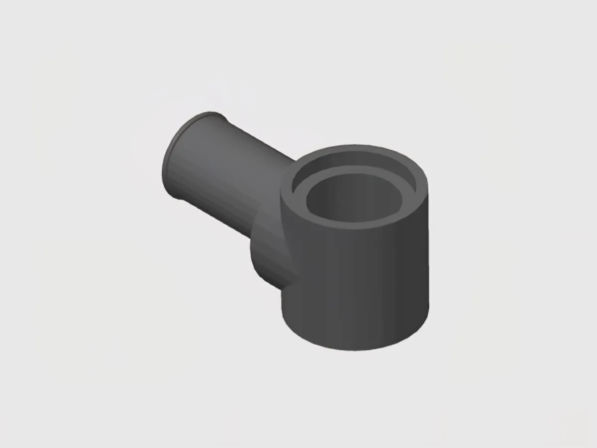 Connector with Pin and Hole (15100 / 65487) - Free 3D Print Model ...