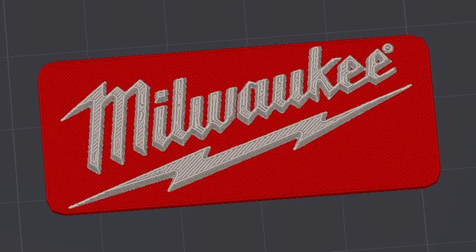 Milwaukee Logo For Tool by usurpra MakerWorld: Download Free 3D Models