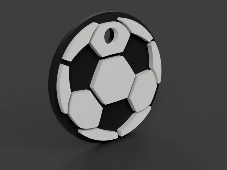 Soccer Key Chain by omarterrazas521 - MakerWorld