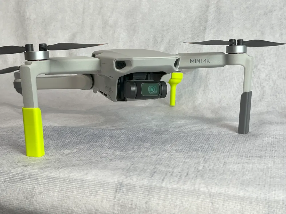 DJI Mini 2 SE/Mini 4K Risers - Free 3D Print Model - MakerWorld