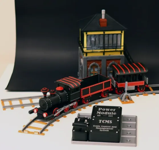CyberExpress Train Track Switch - Free 3D Print Model - MakerWorld