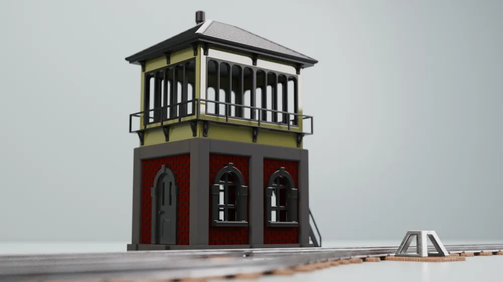 CyberExpress Train Track Switch - Free 3D Print Model - MakerWorld