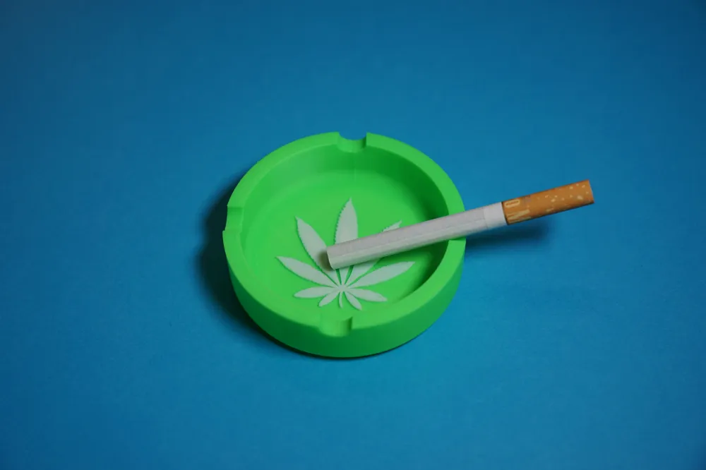 Marijuana Ashtray! - Free 3D Print Model - MakerWorld