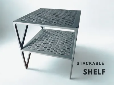 Strong stackable shelf - Free 3D Print Model - MakerWorld