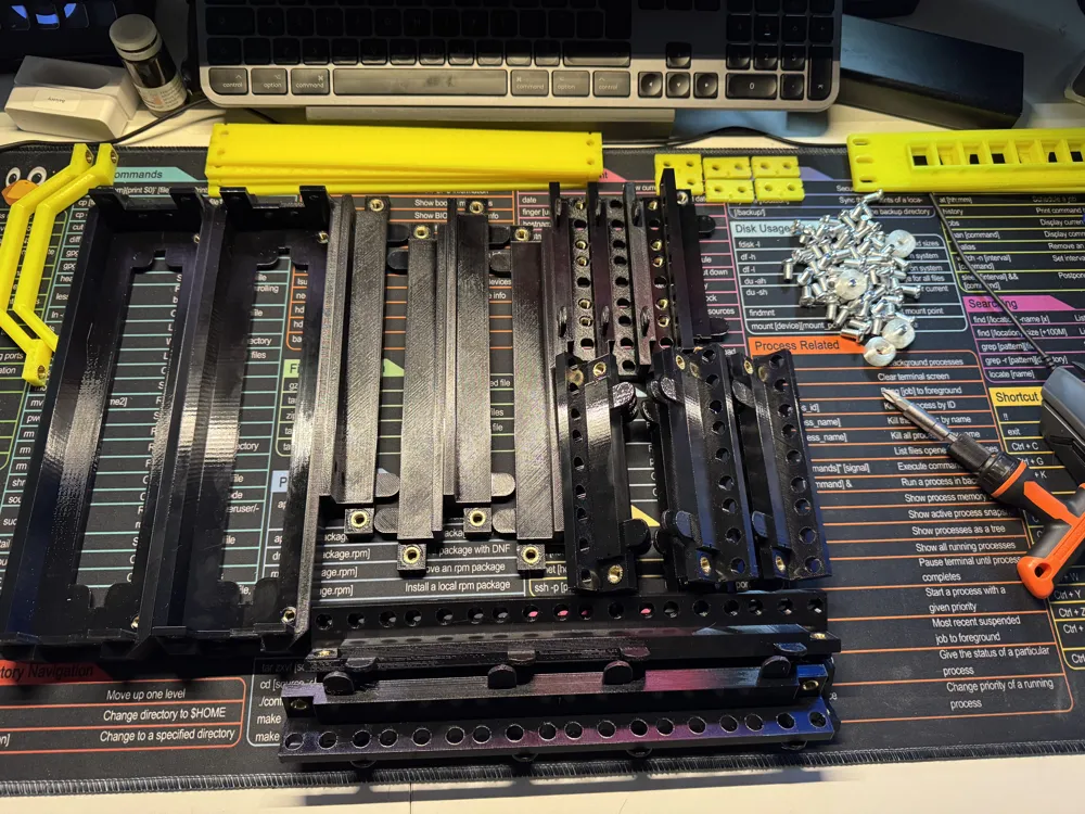 EasyRack 10 inch Rack - 3U, 6U, 9U, XU by sn0w_ye MakerWorld: Download ...