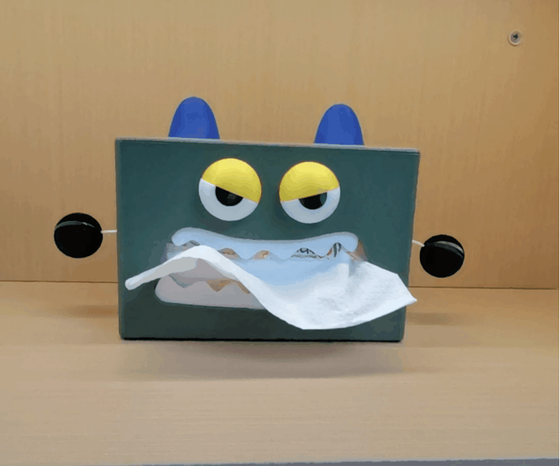 Monster Creative Tissue Box (Multi-part multicolor, no AMS required) by ...