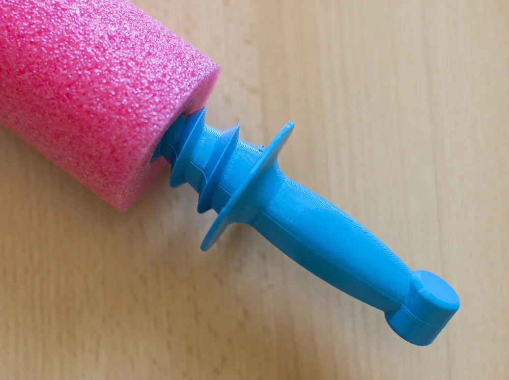 Sword handle for pool noodles by Martin Kozak - MakerWorld