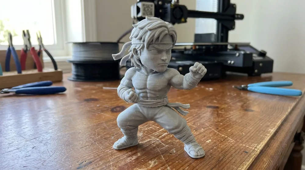 Liu Kang chibi - Free 3D Print Model - MakerWorld