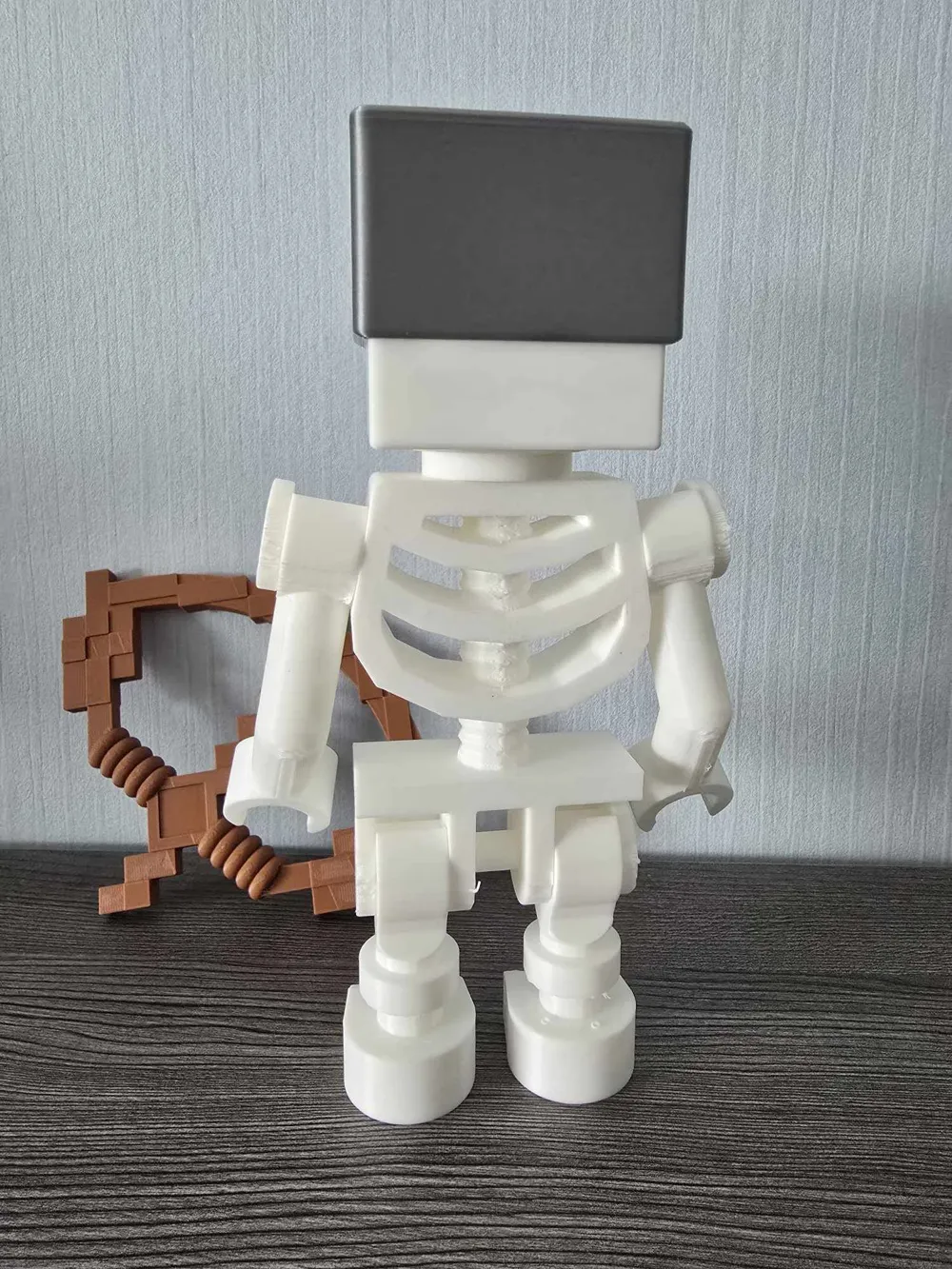 BigBrixx Skeleton Archer - Minecraft - 500% scale by cBoLsmUiEc MakerWorld: Download Free 3D Models