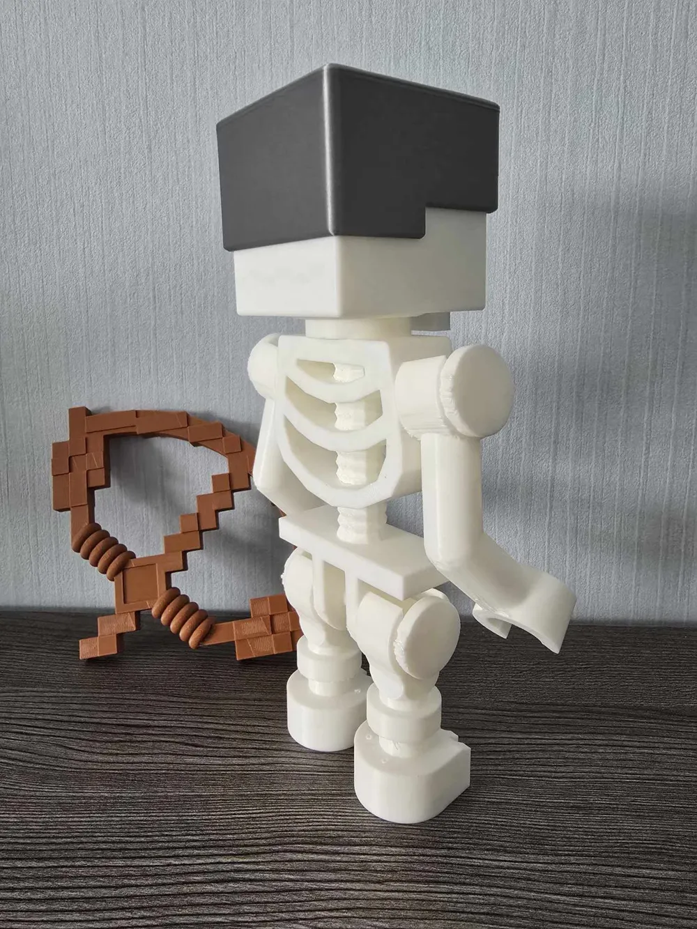 BigBrixx Skeleton Archer - Minecraft - 500% scale by cBoLsmUiEc MakerWorld: Download Free 3D Models
