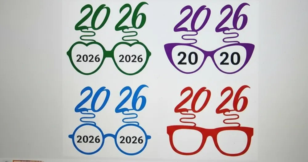 Misture e Combine! Óculos 2026 - Modelo gratuito para impressão 3D ...