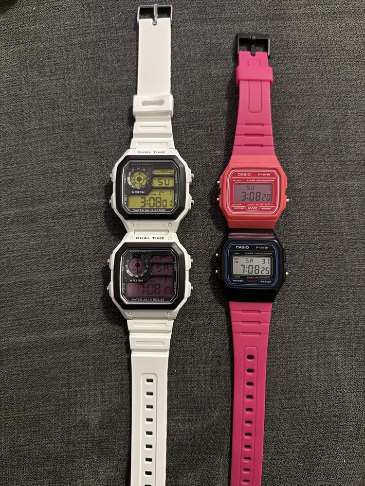 Alien Inspired Dual Watch Head (Casio) Link - Free 3D Print Model ...