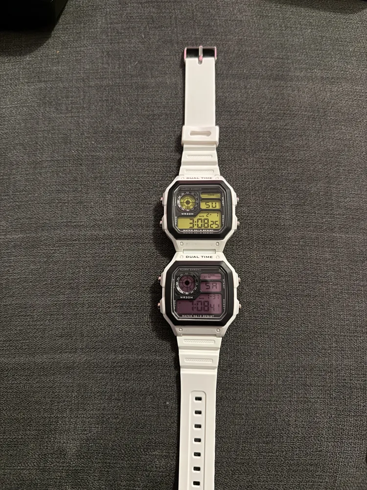 Alien Inspired Dual Watch Head (Casio) Link - Free 3D Print Model ...
