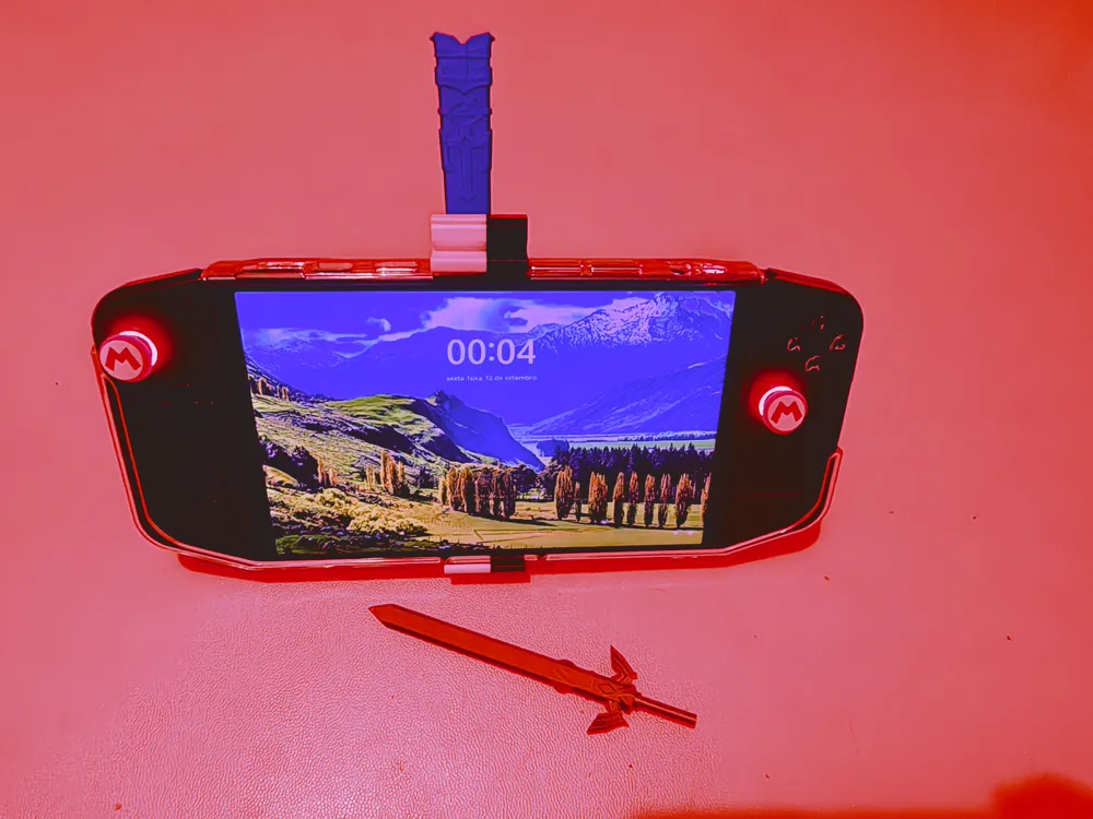 Jsaux mount for zelda master sword Remixed by DMG MakerWorld: Download ...