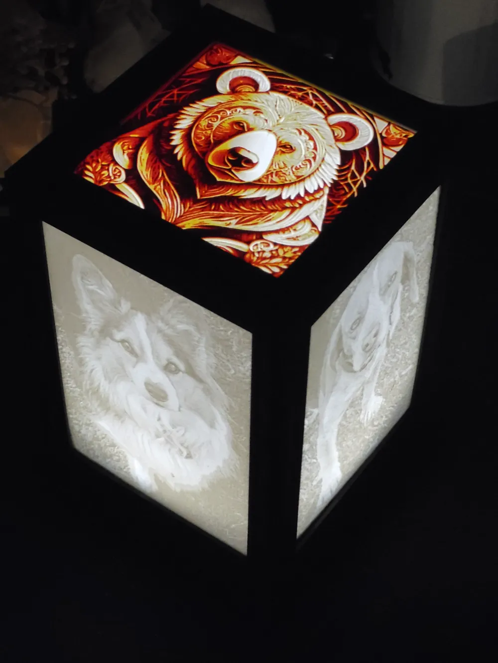 Bear Lantern Lithophane by cjbnc - MakerWorld