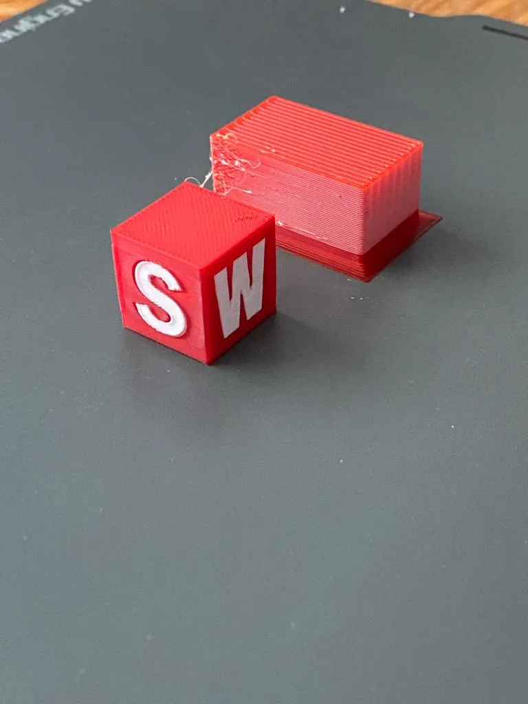 Calibration Cube SolidWorks Multimaterial by malymartin95 - MakerWorld