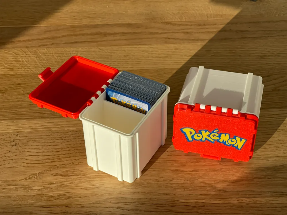 Big Screwless Pokémon Card Box - Free 3D Print Model - MakerWorld