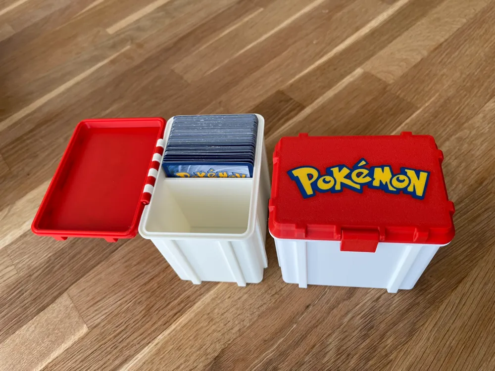 Big Screwless Pokémon Card Box - Free 3D Print Model - MakerWorld