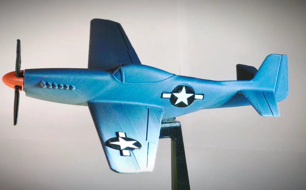 P-51 Mustang Aircraft model - Scale 1:48 by Sharko king MakerWorld ...