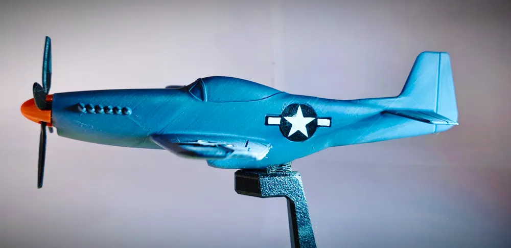 P-51 Mustang Aircraft model - Scale 1:48 by Sharko king MakerWorld ...