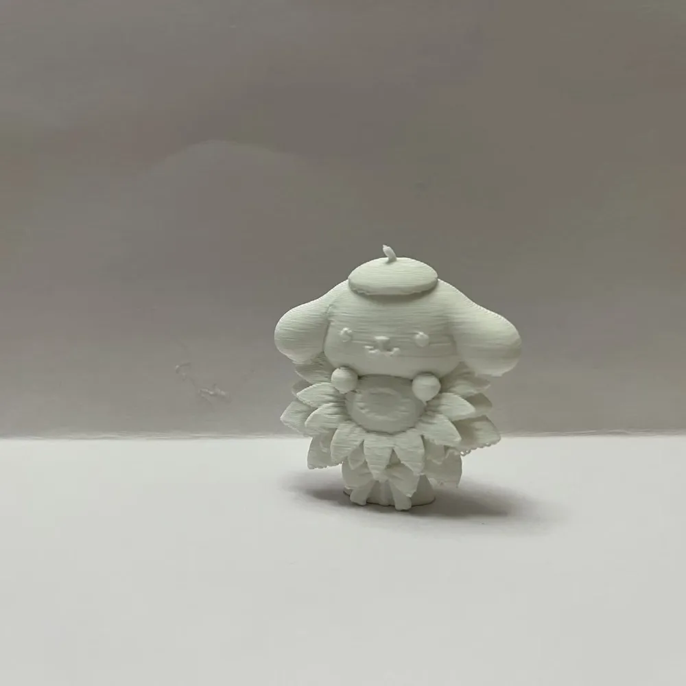 Pompompurin - Holding Flowers Series - Cute Sanrio Collectible Figurine ...