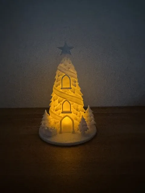 Winter Magic Pyramid by 3D Drucker MakerWorld: Download Free 3D Models