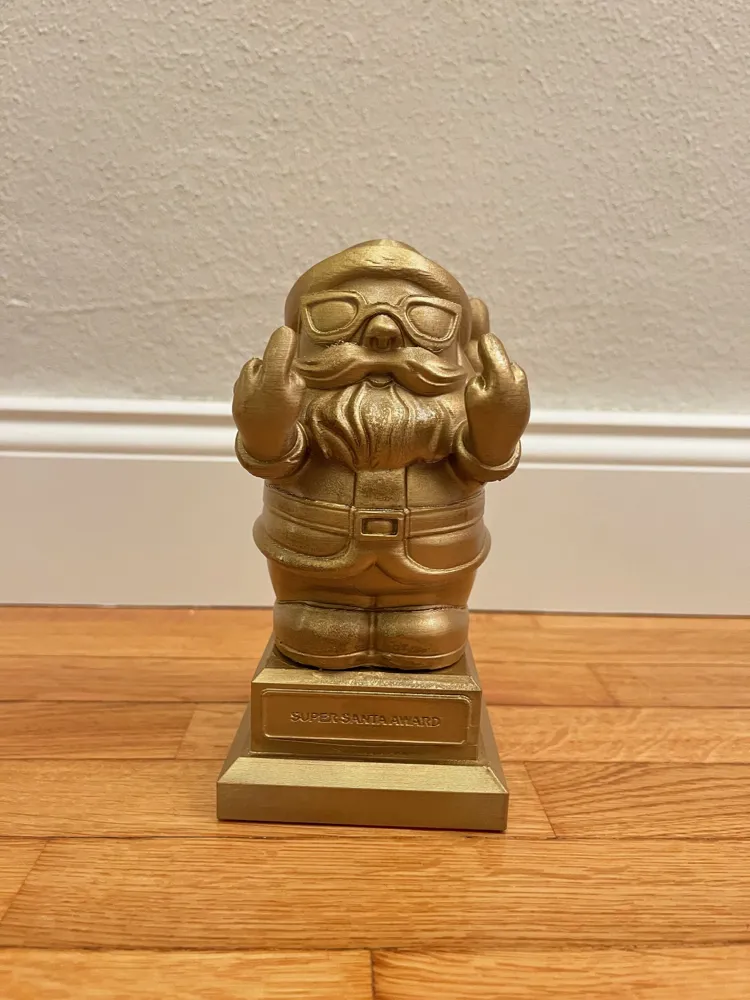 Santa Awards – Kostenloses 3D-Druckmodell – MakerWorld