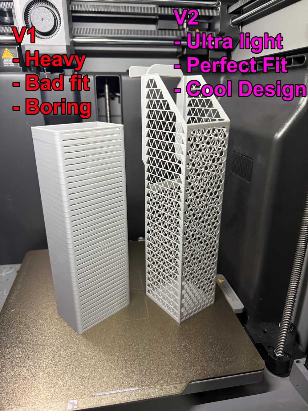 P2S P1S X1C - Ultimate Poop Bucket V2 - Free 3D Print Model - MakerWorld