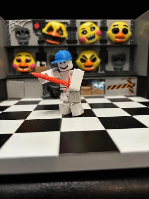 Weapon pack 1 for articled ROBLOX figure - Free 3D Print Model - MakerWorld