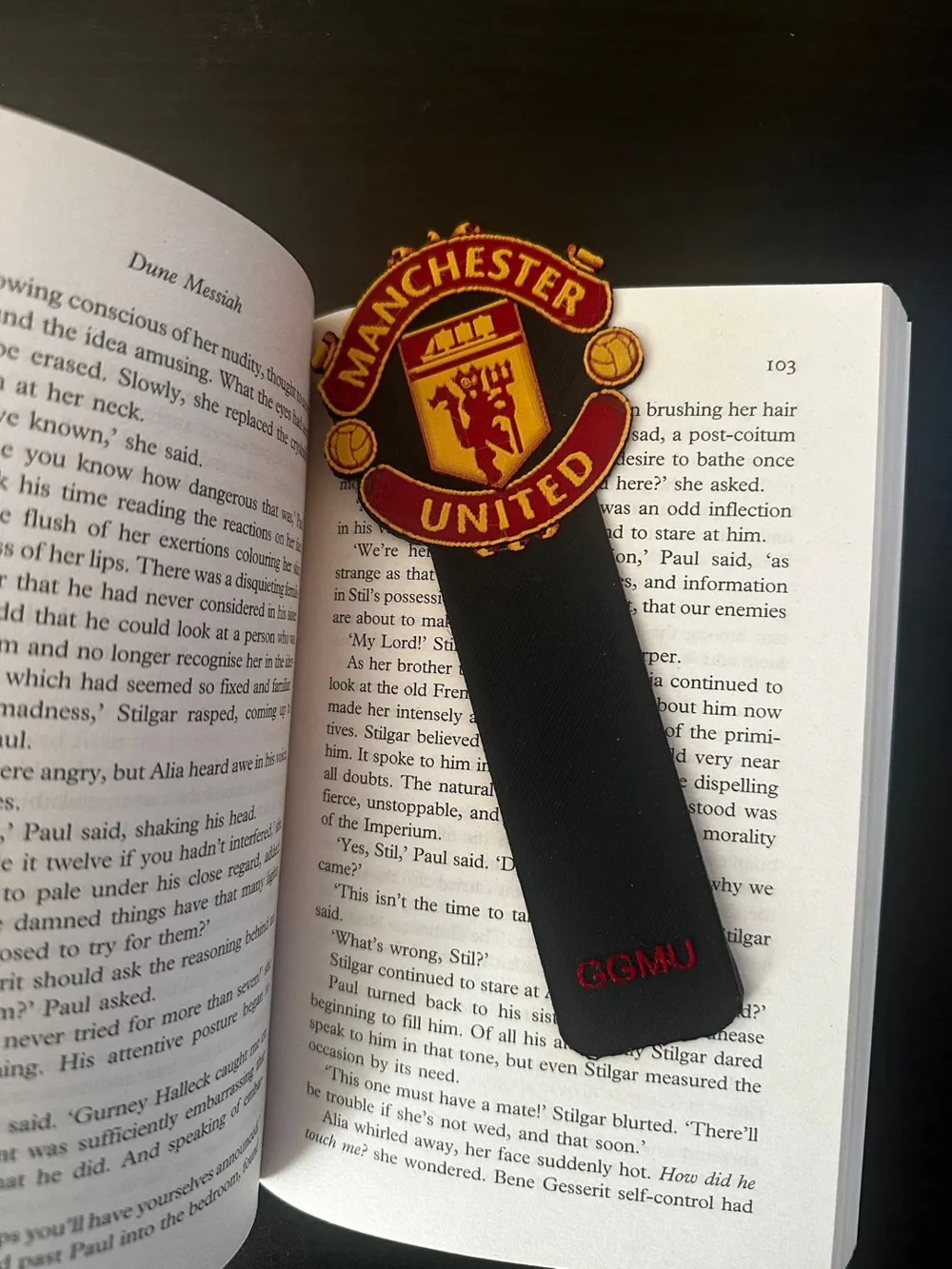 Manchester United Bookmark - Free 3D Print Model - MakerWorld
