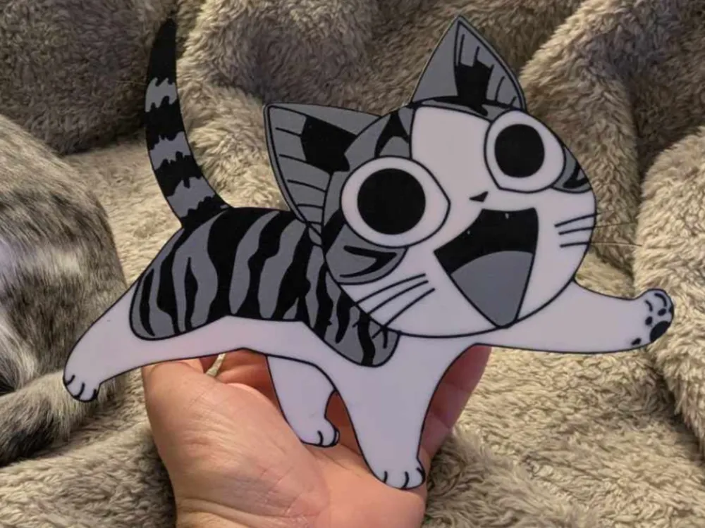 CHI / cat silhouette by Ben - MakerWorld