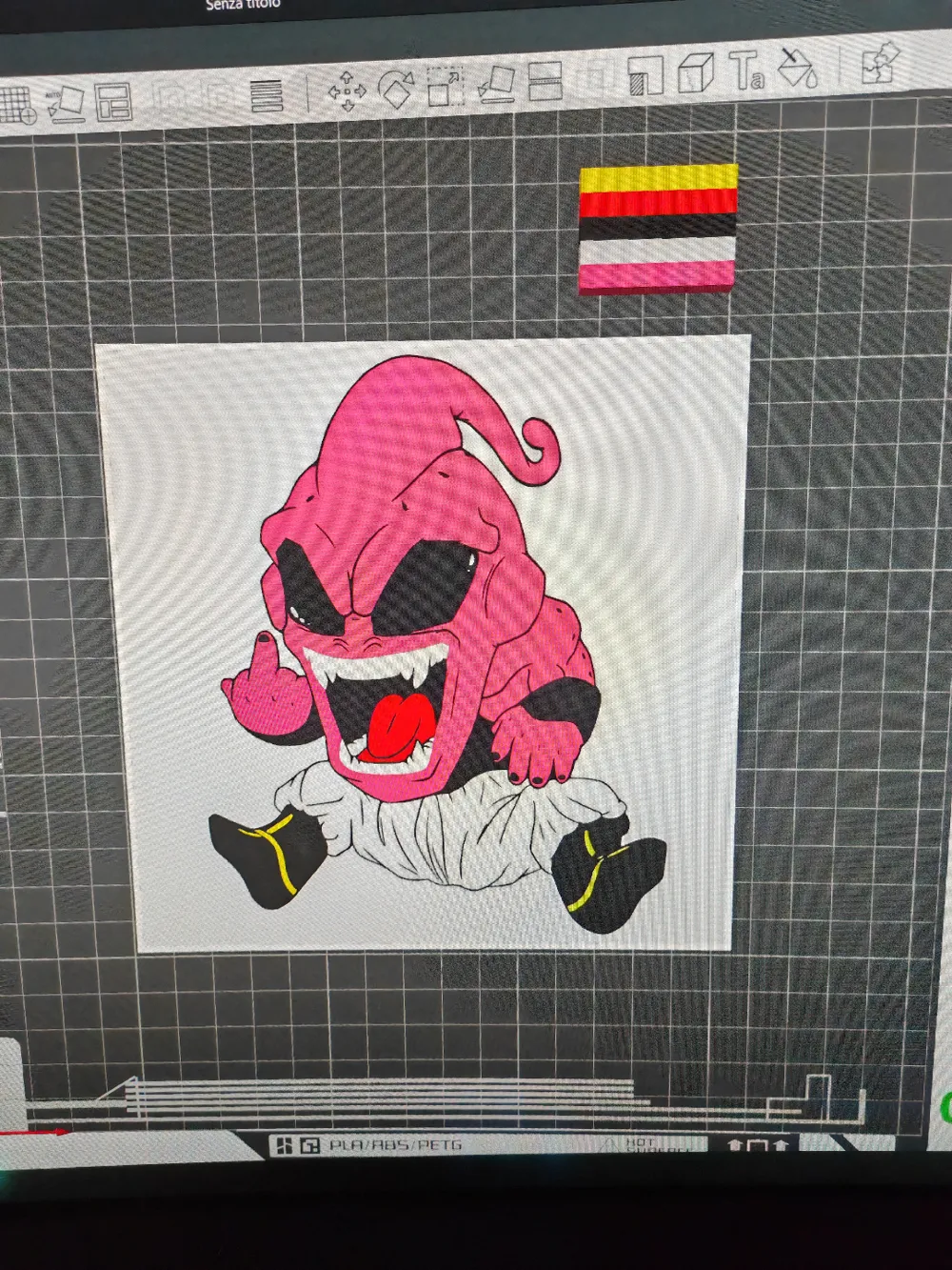 Majin Buu FUN by gabberpower - MakerWorld