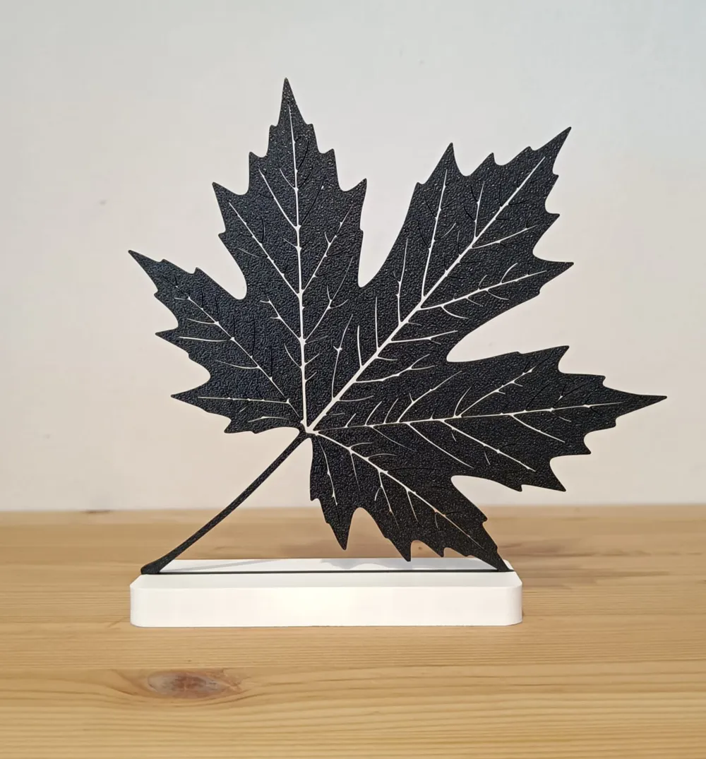 Autumn Leaf - Free 3D Print Model - MakerWorld
