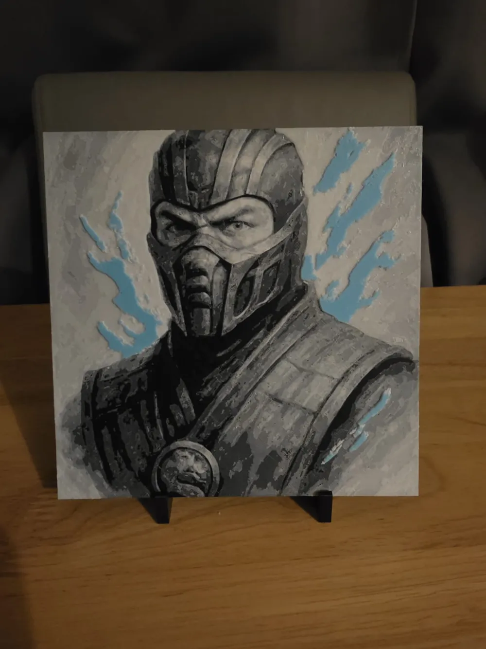 Sub - Zero Mortal Kombat Hueforge - Free 3D Print Model - MakerWorld