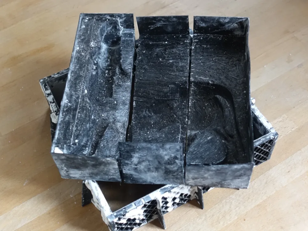 TPU Mold for Casting Lamassu Sculpture by AlgorithmicArtisanMakerWorld ...
