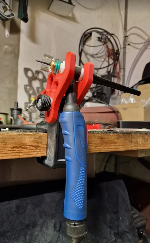 TIG torch desktop holder by TineWolf - MakerWorld