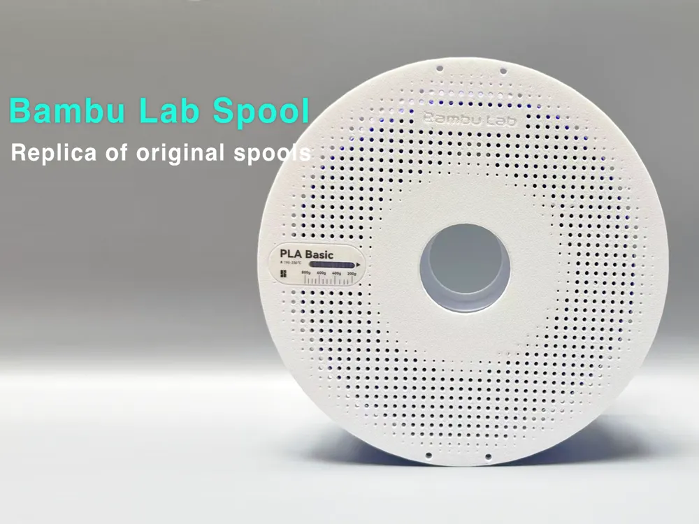 bambu lab spool (Replica of original spools) by fanf - MakerWorld