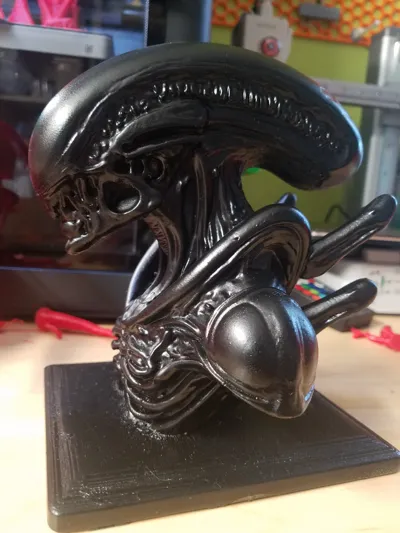 Xenomorph Alien Bust by 3DOdyssey MakerWorld: Download Free 3D Models