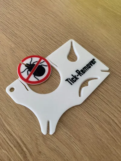 Tick Card with Coin by PrintManufaktur - MakerWorld