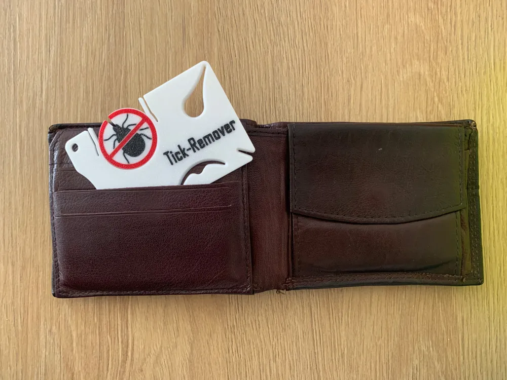 Tick Card with Coin by PrintManufaktur - MakerWorld