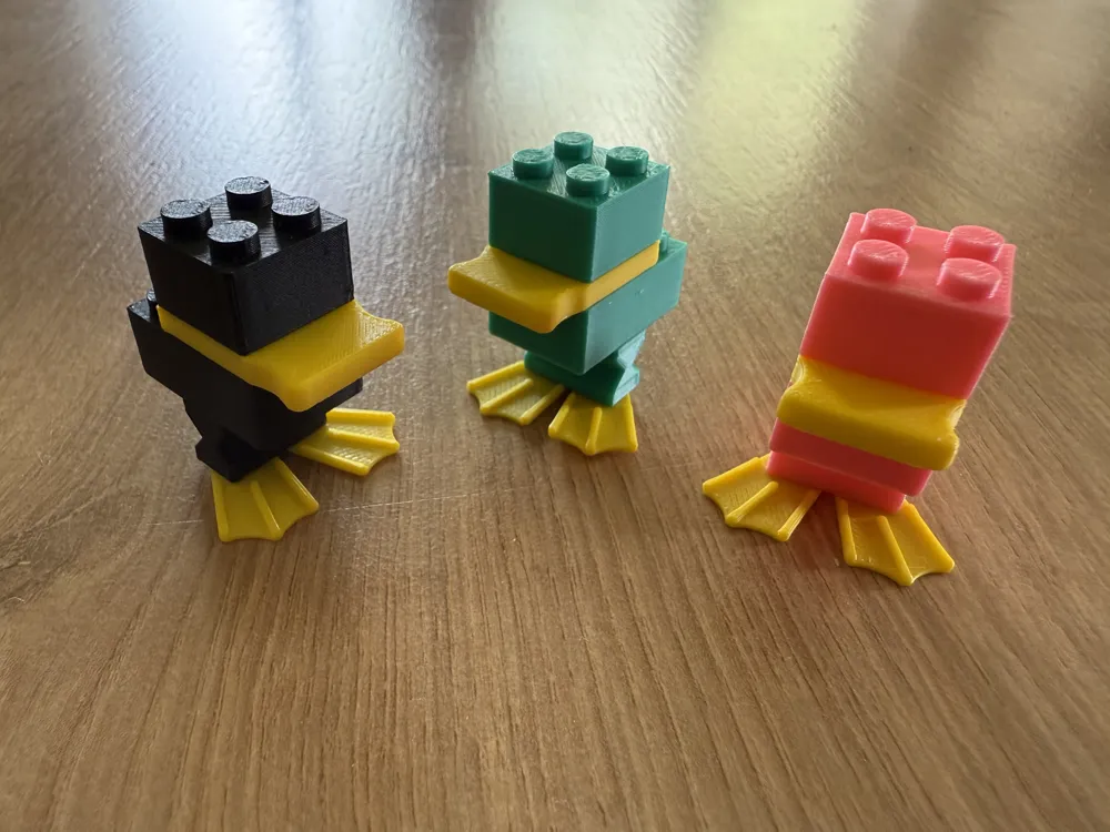 Brick Duck v2.0 by Reefie MakerWorld: Download Free 3D Models