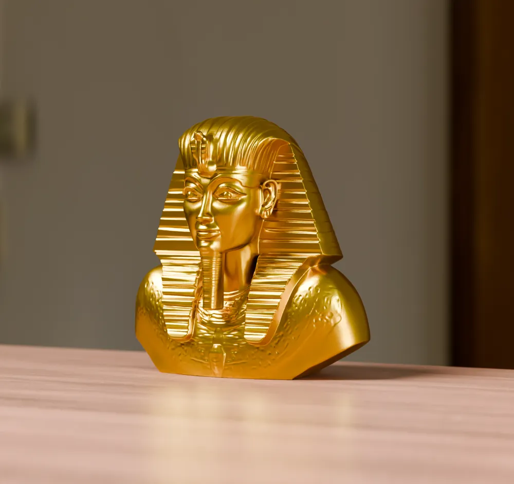 Pharaoh Bust by Budahazi_Design MakerWorld: Download Free 3D Models