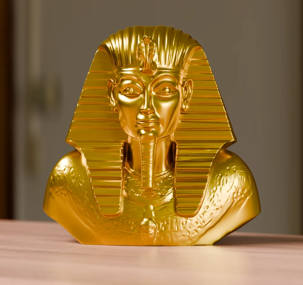 Pharaoh Bust by Budahazi_Design MakerWorld: Download Free 3D Models