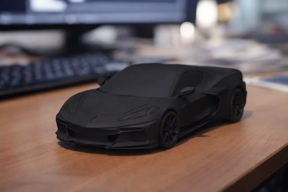 Corvette C8 Stingray (easy to remove supports) - Free 3D Print Model ...