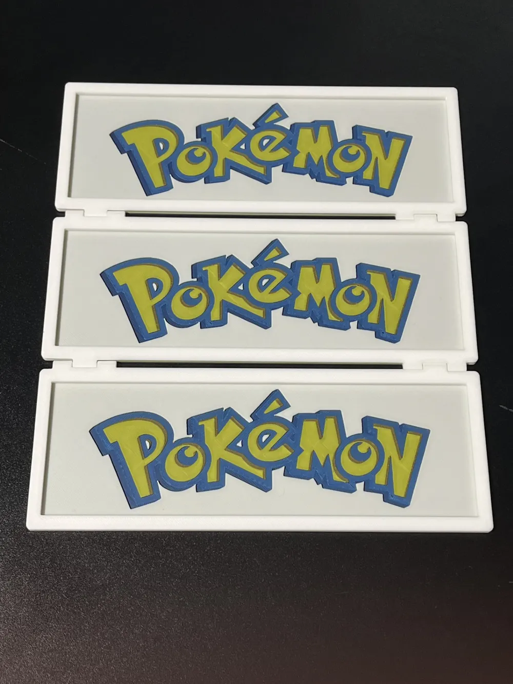 Triptych Display: Pokemon Hueforge - Free 3D Print Model - MakerWorld