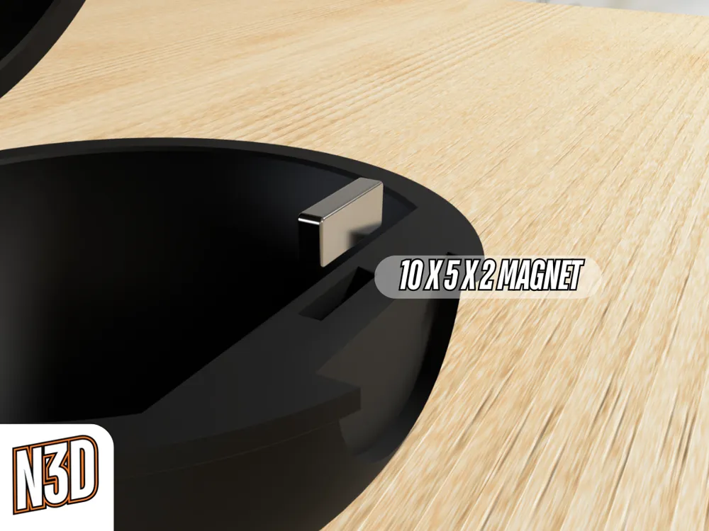 N3D Opening Pokeball v1.2 - Free 3D Print Model - MakerWorld